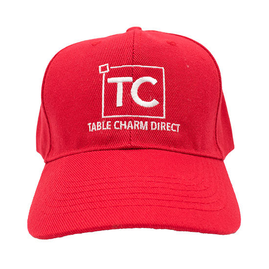 Table Charm Cap - Red | Table Charm Direct|Table Charm Direct