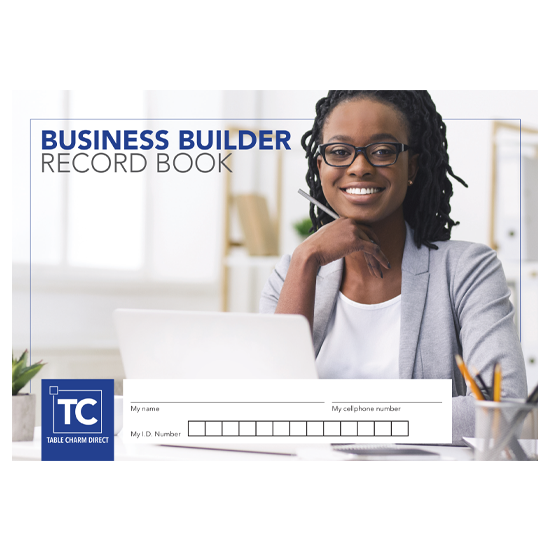 Business Builder Record book|Table Charm Direct